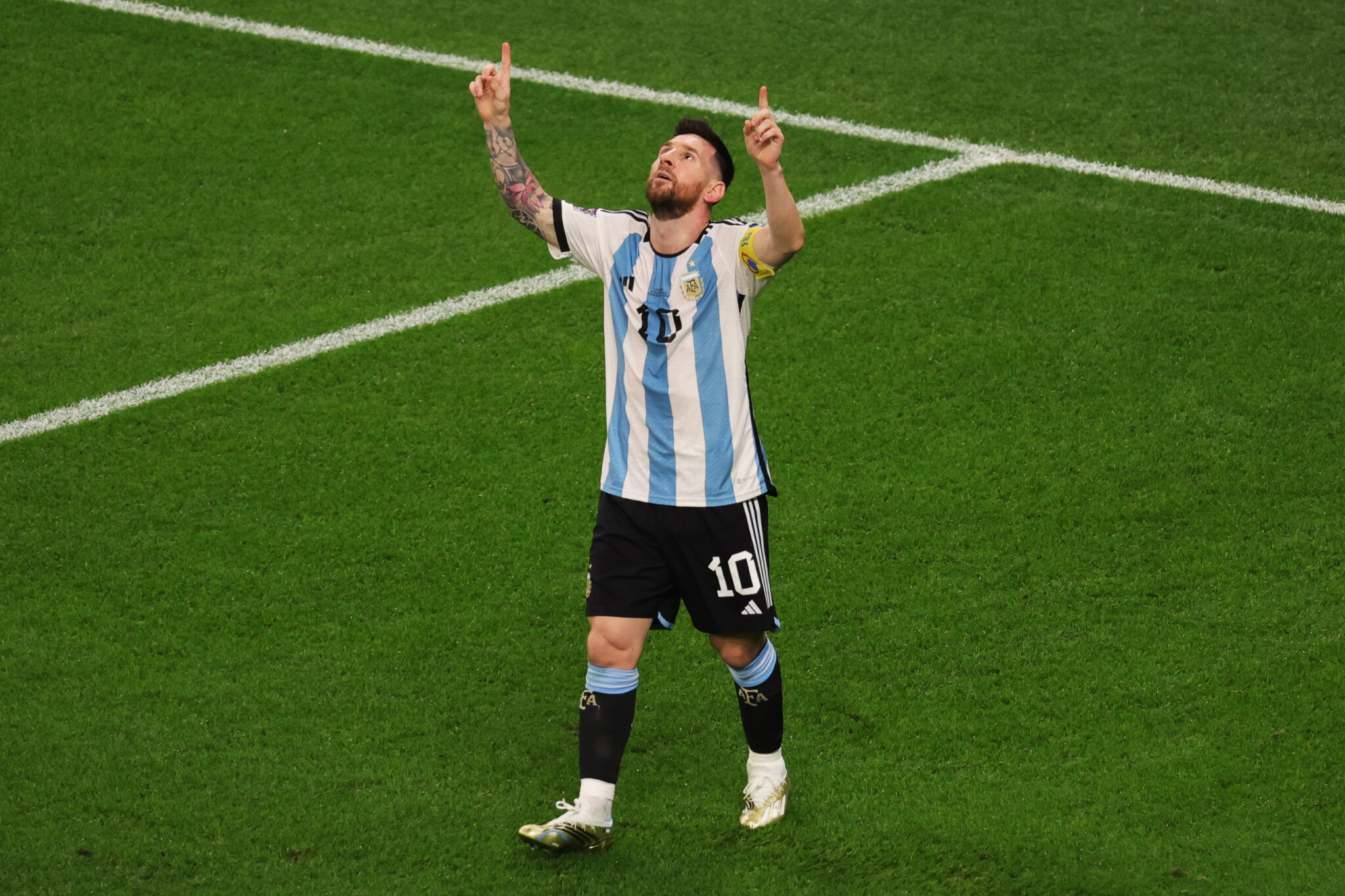 Messi Marks Historic Night As Argentina Reach WC QFs - iDiski Times