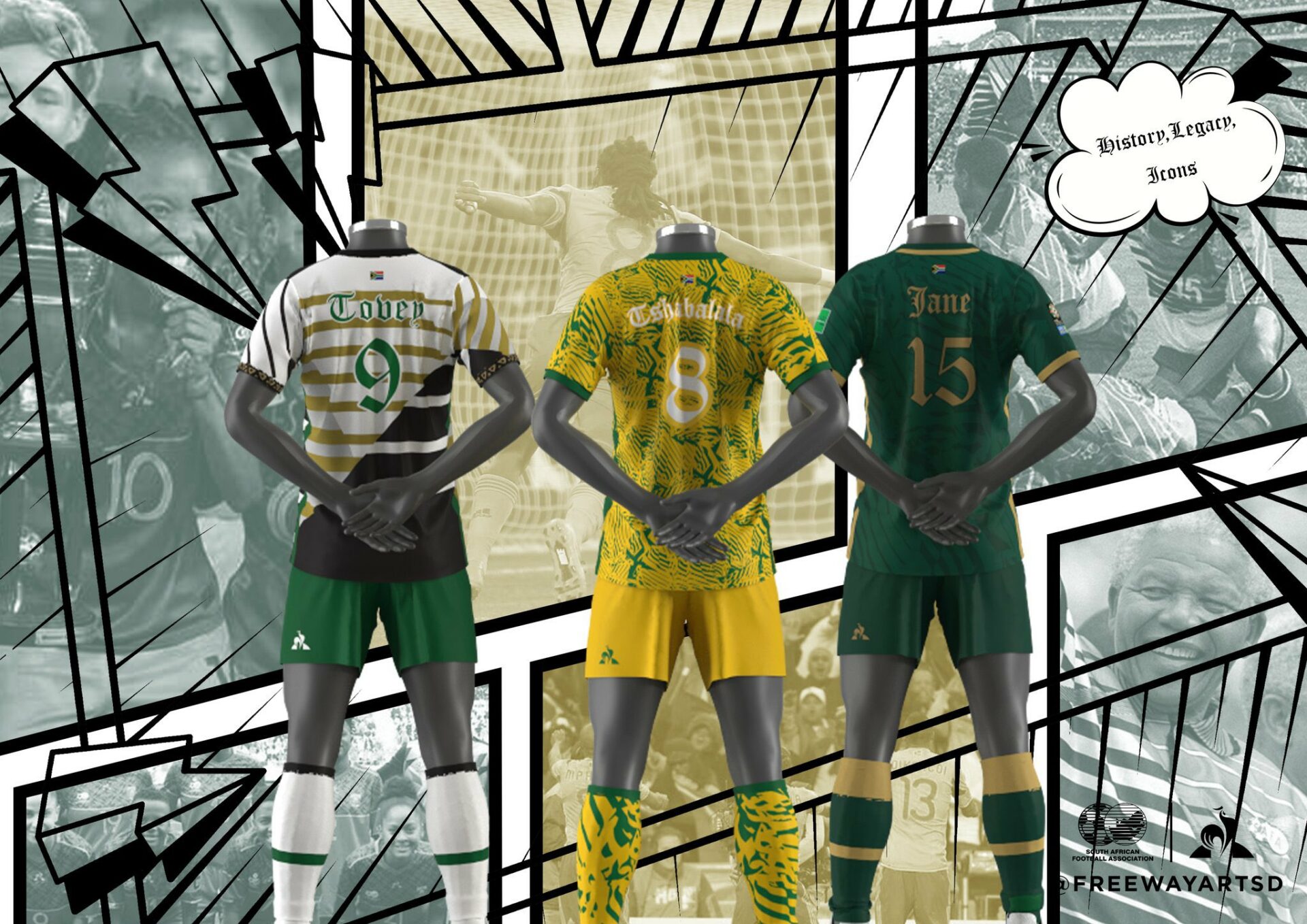 Launch Date For New Banyana & Bafana Kit Revealed - iDiski Times