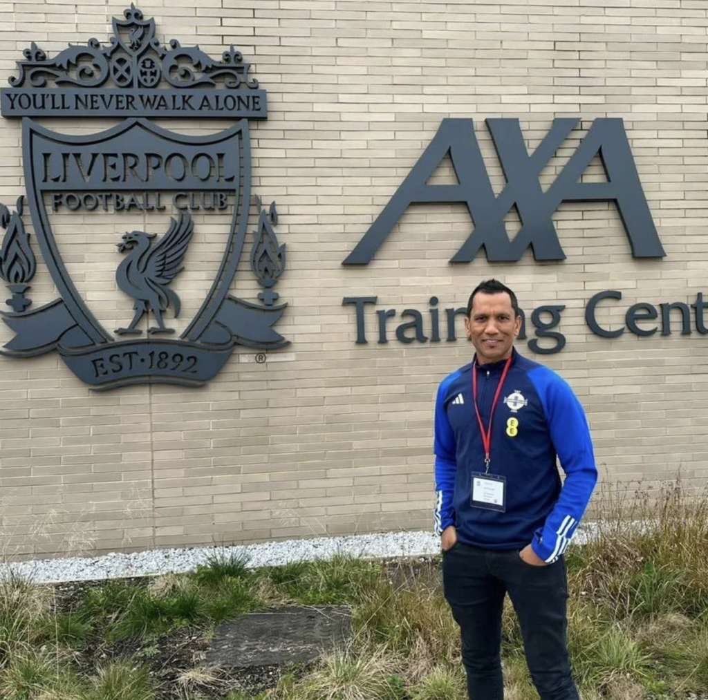 Davids Visits EPL Giants Liverpool - iDiski Times