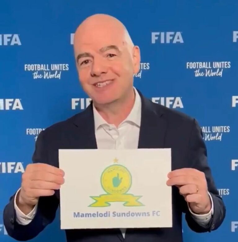FIFA President Sends Message To Sundowns - iDiski Times