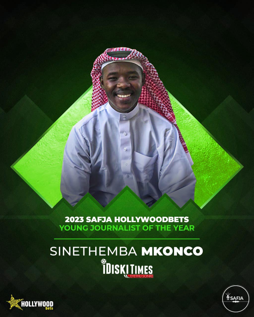 Makonco Named SAJFA Young Journalist Of The Year - iDiski Times