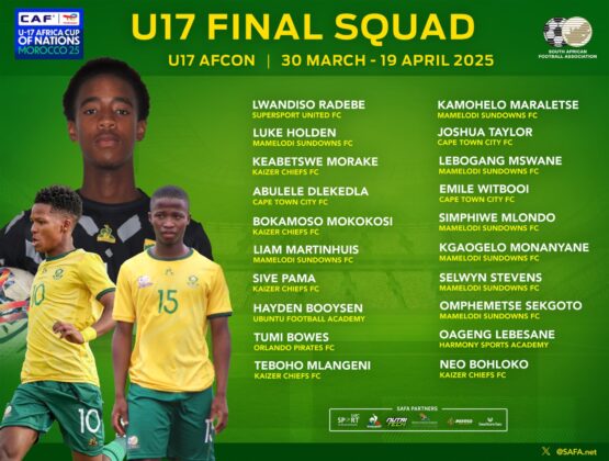 Final U17 AFCON Squad Announced - iDiski Times