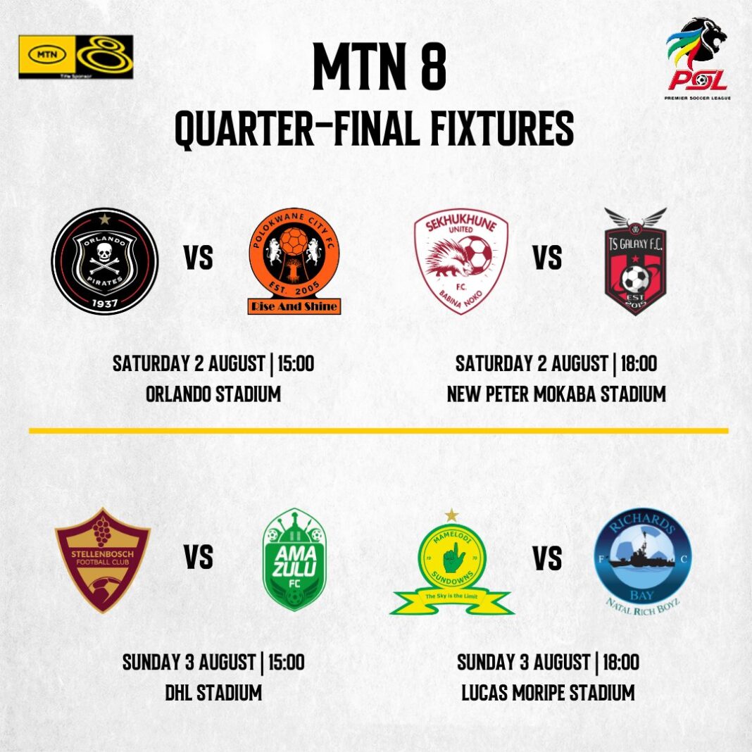 MTN8 Quarter-Finals Confirmed - iDiski Times